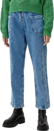 QS by s.Oliver Q/S designed by Womens 2119921 7/8 Jeans, Blau, 34