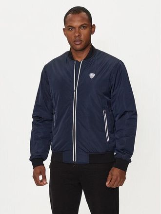 Emporio Armani Bomberjacke 8NPB12 PN7LZ 1562 Dunkelblau Regular Fit