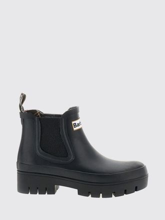 Barbour Bottines de pluie Chelsea en caoutchouc avec logo contrastant