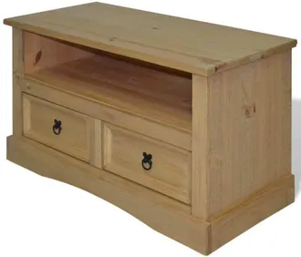vidaXL vidaXL Meuble TV Gamme Corona pin mexicain 91x43x56 cm
