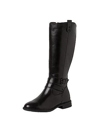 Tamaris COMFORT bottes femme avec semelle amovible, déperlantes, noir (Nappa noir), taille 42 EU