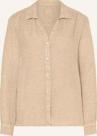 120% Lino 120%Lino Hemdbluse Aus Leinen beige