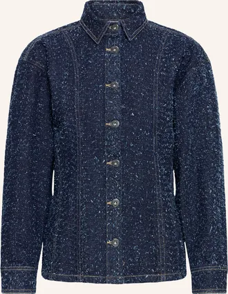 Ichi Jeansjacke Ihisalia blau