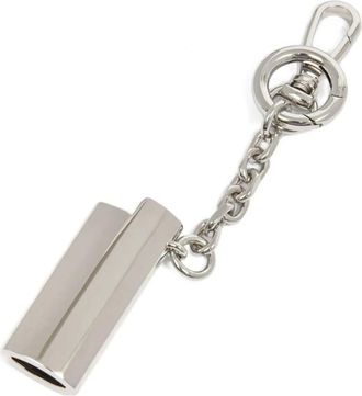 Maison Margiela Femme, Accessoires, Gris, Taille: ONE Size Metal Lighter Case Charm