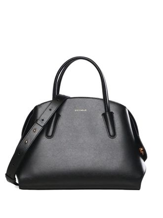 Coccinelle top-handle tote bag - Schwarz