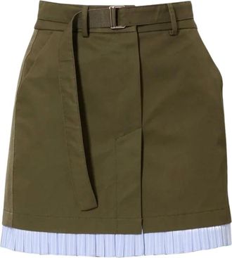 Pink Memories Femme, Jupes, Vert, Taille: 40 FR Mini-jupe