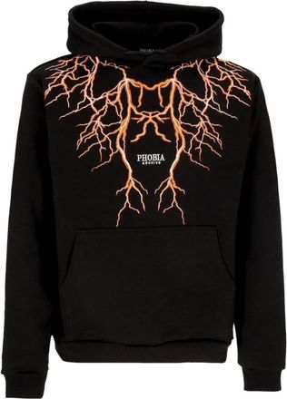 Phobia Archive Homme, Sweatshirts et sweats &agrave; capuche, Noir, Taille: XL SweaT-shirt de surv&ecirc;tement l&eacute;ger &agrave; manches longues