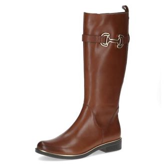 Caprice Femme Damen 9-25516-45 Botte Haute Jusquau Genou, Cognac Comb, 39 EU