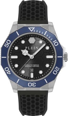 Philipp Plein Homme, Accessoires, Noir, Taille: ONE Size Montre Aquastorm 44mm