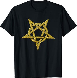 SunFrot Davidstern Jahrgang, Juden Goldene Retro Judentum Symbol T-Shirt