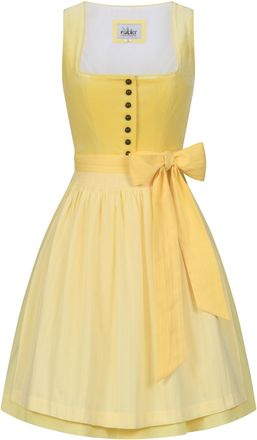 N&uuml;bler Dirndl N&Uuml;BLER Mini Dirndl Fleur, Damen, Gr. 34, EURO, gelb, Obermaterial: 100% Polyester PES., Kleider, Topseller