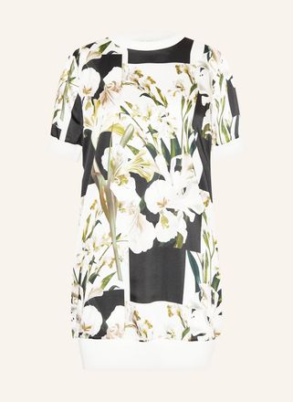 Ted Baker Kleid Roneea Im Materialmix weiss
