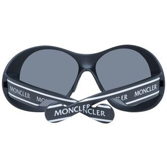 Moncler MO-1022518 Round Plastic Sunglasses - Black
