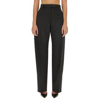 Sportmax Femme, Pantalons, Noir, Taille: 36 FR Wide Pantalons