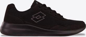 Lotto Sneaker LOTTO, Damen, Gr. 36, schwarz (schwarz, grau), Synthetik, Textil, Schuhe Sneaker, besonders leicht & bequem