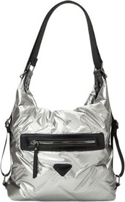 Generic Sac fourre-tout matelass&eacute; pour femme, sac &agrave; dos matelass&eacute; et l&eacute;ger, sac &agrave; bandouli&egrave;re rembourr&eacute; avec sangle r&eacute;glable pour le shopping, les voyages, Ar