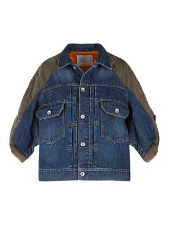 sacai Veste En Jean - Bleu
