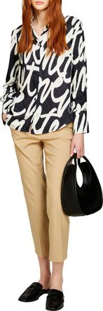 Sisley Sisley Womens Trousers 49MALE02X Pants, Grey 21R, 38