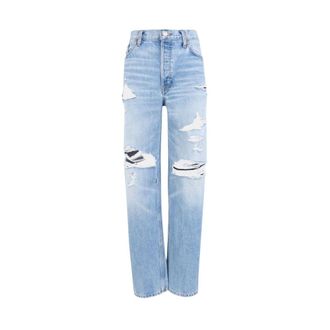 Re/Done Jeans largos sueltos 148-03wloslng - - Jeans - Damen - Blau - W23