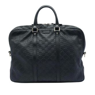 Gucci Sac daffaires Pre-owned - Femme - Pre-owned - Noir - Taille: ONE Size