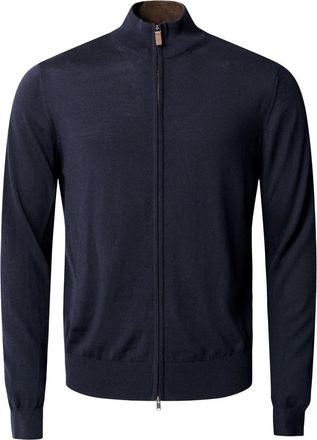 Eton Leichte Strickjacke aus feiner Merinowolle in