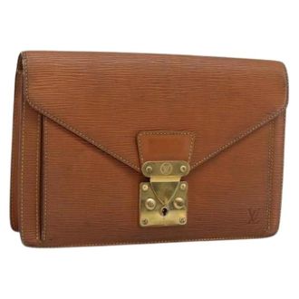 Louis Vuitton Sac bandouli&egrave;re en cuir Epi Pre-owned - Femme - Pre-owned - Brun - Taille: ONE Size