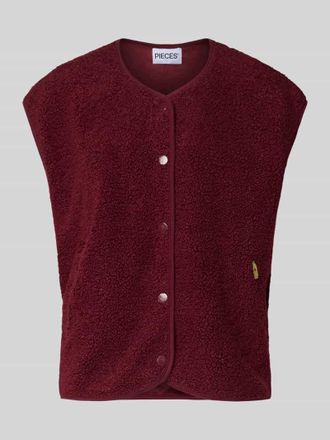 Pieces Relaxed Fit Weste in Leopard-Optik Modell KATTY