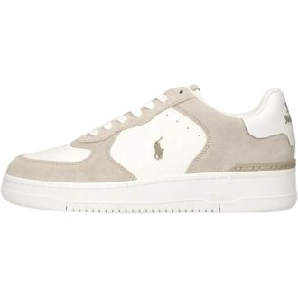 Polo Ralph Lauren Masters Court Leather Sneaker - - Shoes - Herren - Wei&szlig; - 43 EU