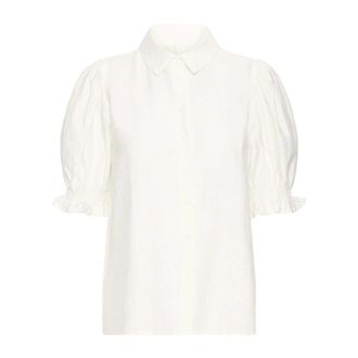 Ichi Ichi - Cloud Dancer Chemisier F&eacute;minin - Femme - Blouses et Chemises - Blanc - Taille: 44 FR