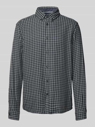 s.Oliver Red Label Regular Fit Freizeithemd aus strukturierter Baumwolle mit Button-down-Kragen