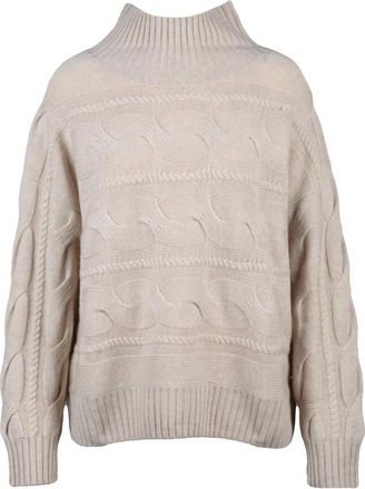 Max Mara Damen, Strickwaren, Beige, XLGr&ouml;&szlig;e