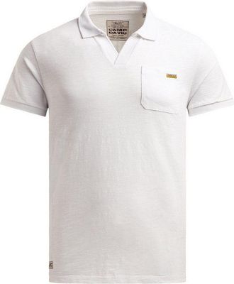 Camp David Poloshirt mit Seitenschlitze