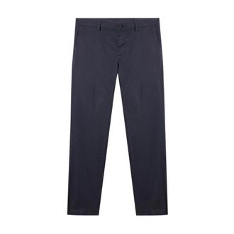Brooks Brothers Regular Fit Stretch Baumwoll-Gabardine Komfort Chino - - Trousers - Herren - Blau - W31
