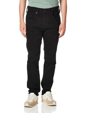 True Religion Herren Rocco Skinny Fit Ges&auml;&szlig;-pattentaschen Jeans, 2sb Body Rinse Schwarz, 48