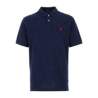 Polo Ralph Lauren Homme, Tops, Bleu, Taille: S Piquet Polo