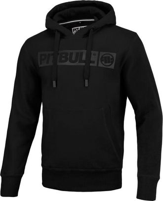 Pitbull Herren Kapuzenpullover Hoodie Pit Bull West Coast Baumwolle Hilltop Schwarz XL