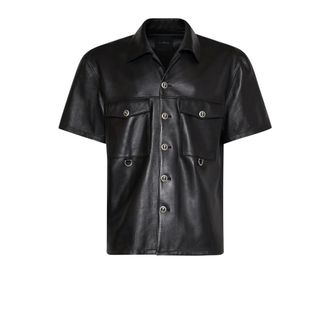 John Richmond Herren, Shirts, Schwarzk, SGr&ouml;&szlig;e