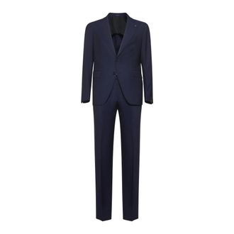 Tagliatore Single Breasted Suits - - Suits - Herren - Blau - 3XL