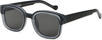 Generic Lunettes De Soleil UV400 &Agrave; Monture Carr&eacute;e For Hommes Et Femmes, For Les D&eacute;placements, Le Sport, La Plage, Les Vacances, Photo(Black)