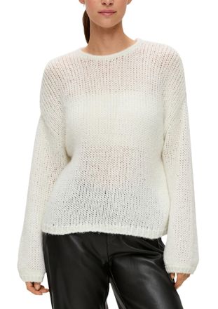 s.Oliver Pullover mit &uuml;berschnittenen Schultern