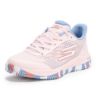 Skechers Damen Viper Court Pro Pickleball Sneaker, Helles Pink, 39.5 EU