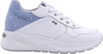 Nero Giardini Femme, Chaussures, Blanc, Taille: 39 EU Funafuti Baskets