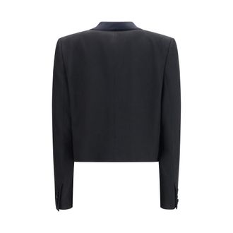 Tom Ford Womens Black Wool Jacket Clothing