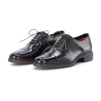 Santoni Business-Schuhe - - Shoes - Herren - Schwarzk - 45 1/2 EU