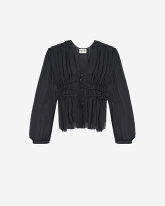 Isabel Marant Top Axeline - Femme - Noir - Taille38 - Marant &Eacute;toile