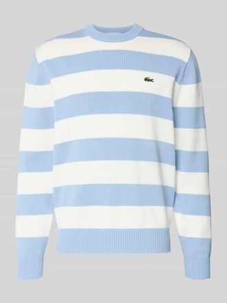 Lacoste Regular Fit Pullover aus reiner Baumwolle