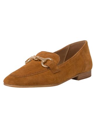 Tamaris Damen Slipper, Frauen Slip On,TOUCHit-Fußbett,Slipper,Mokassins,Halbschuhe,Slip-ons,Slides,Schlupfschuhe,schluepfschuhe,Cognac,37 EU