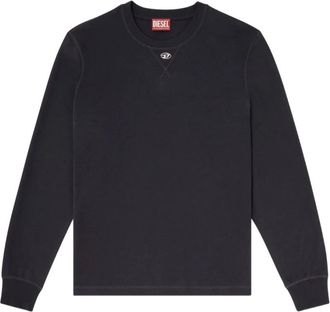 Diesel Herren, Sweatshirts & Hoodies, Schwarzk, SGr&ouml;&szlig;e