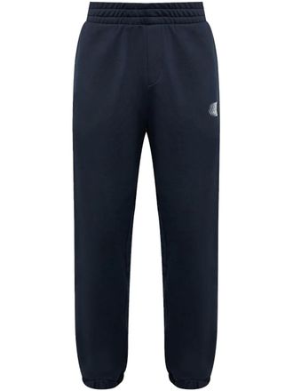 Moncler pantalon de jogging en coton - Bleu