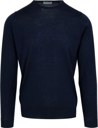 John Smedley Homme, Pulls, Bleu, Taille: L Lundy Jumper